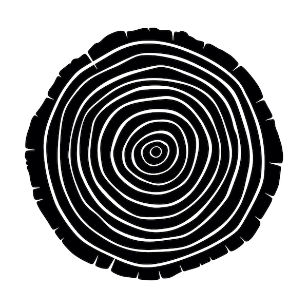 Tree Rings Svg - Etsy