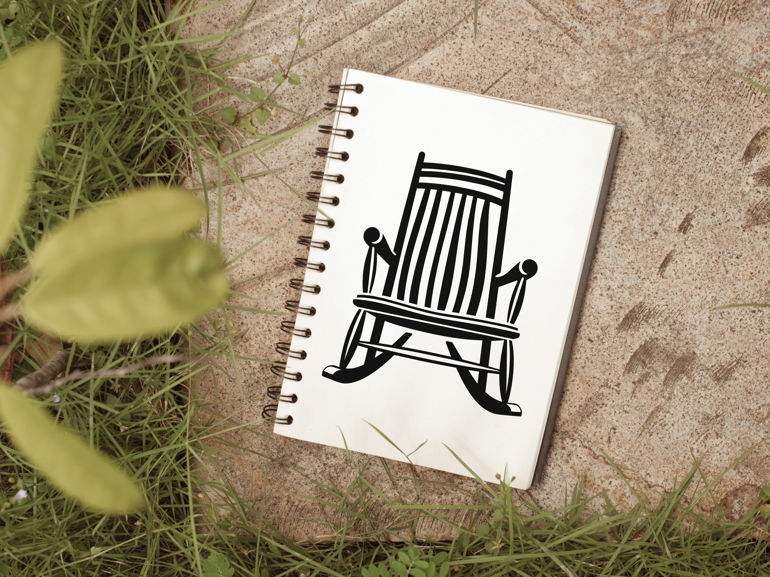 Rocking Chair SVG Arm Chair Rocker Porch Wooden Seat - Etsy
