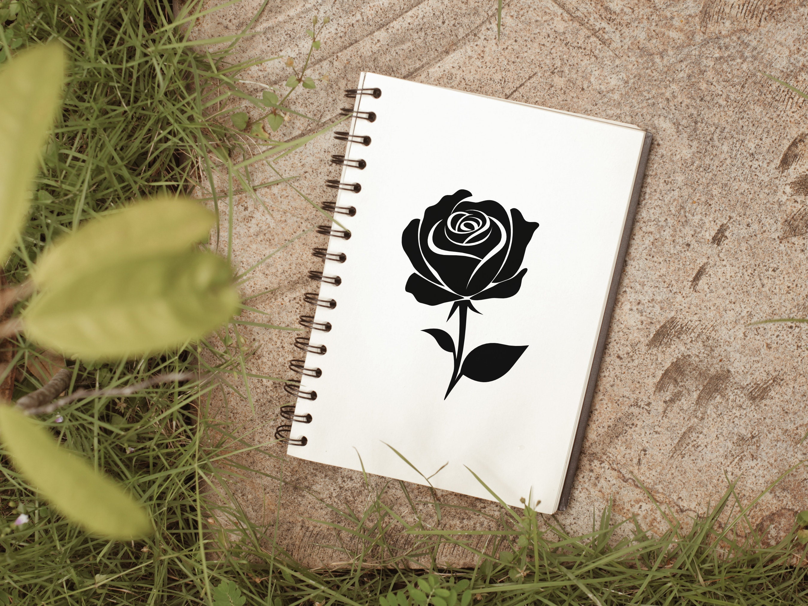 Rose SVG Rosebud Flower Blossom Plants Nature Floral - Etsy