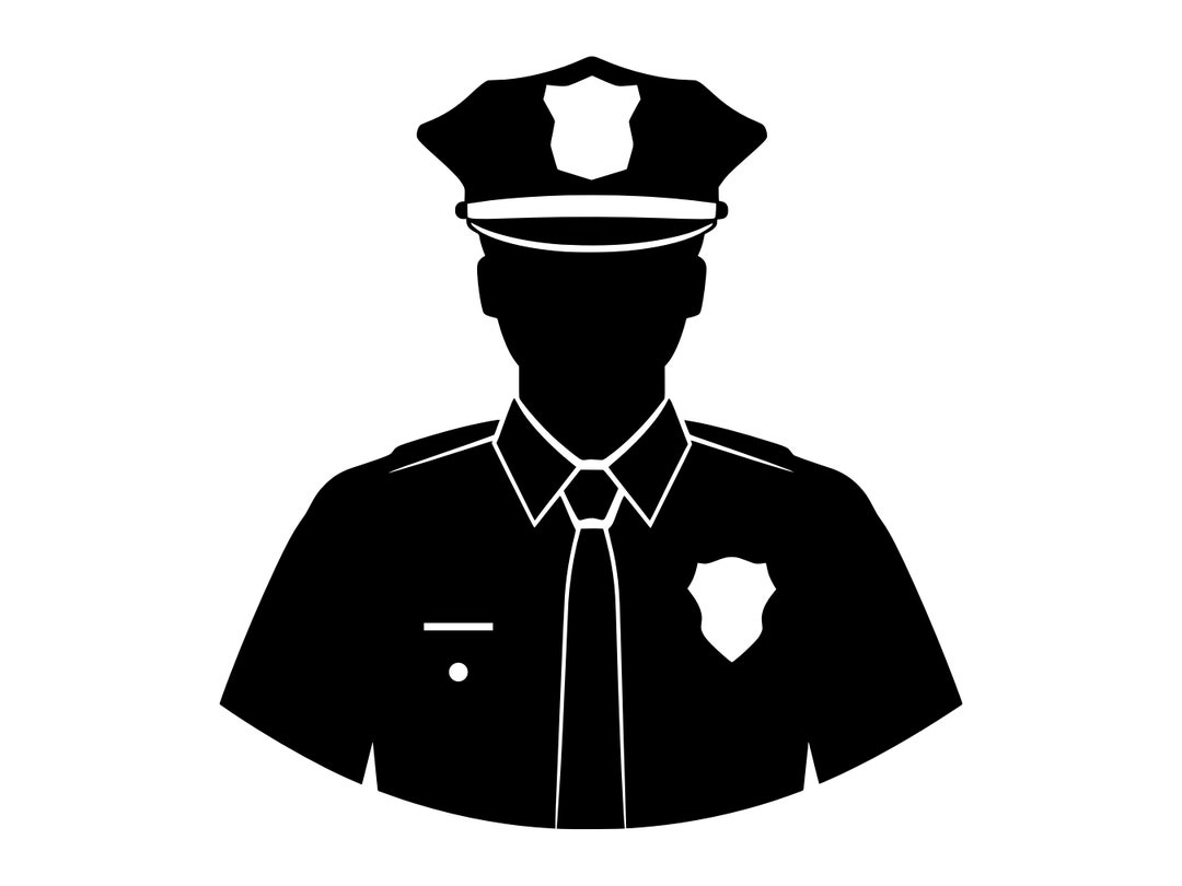 Police Officer SVG - Cop Law Enforcement Policeman Printable Clip Art ...