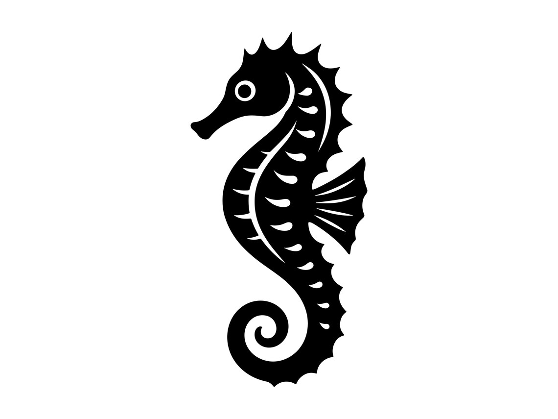 Seahorse SVG - Ocean Animal Sea Life Marine Creature Beach Theme ...