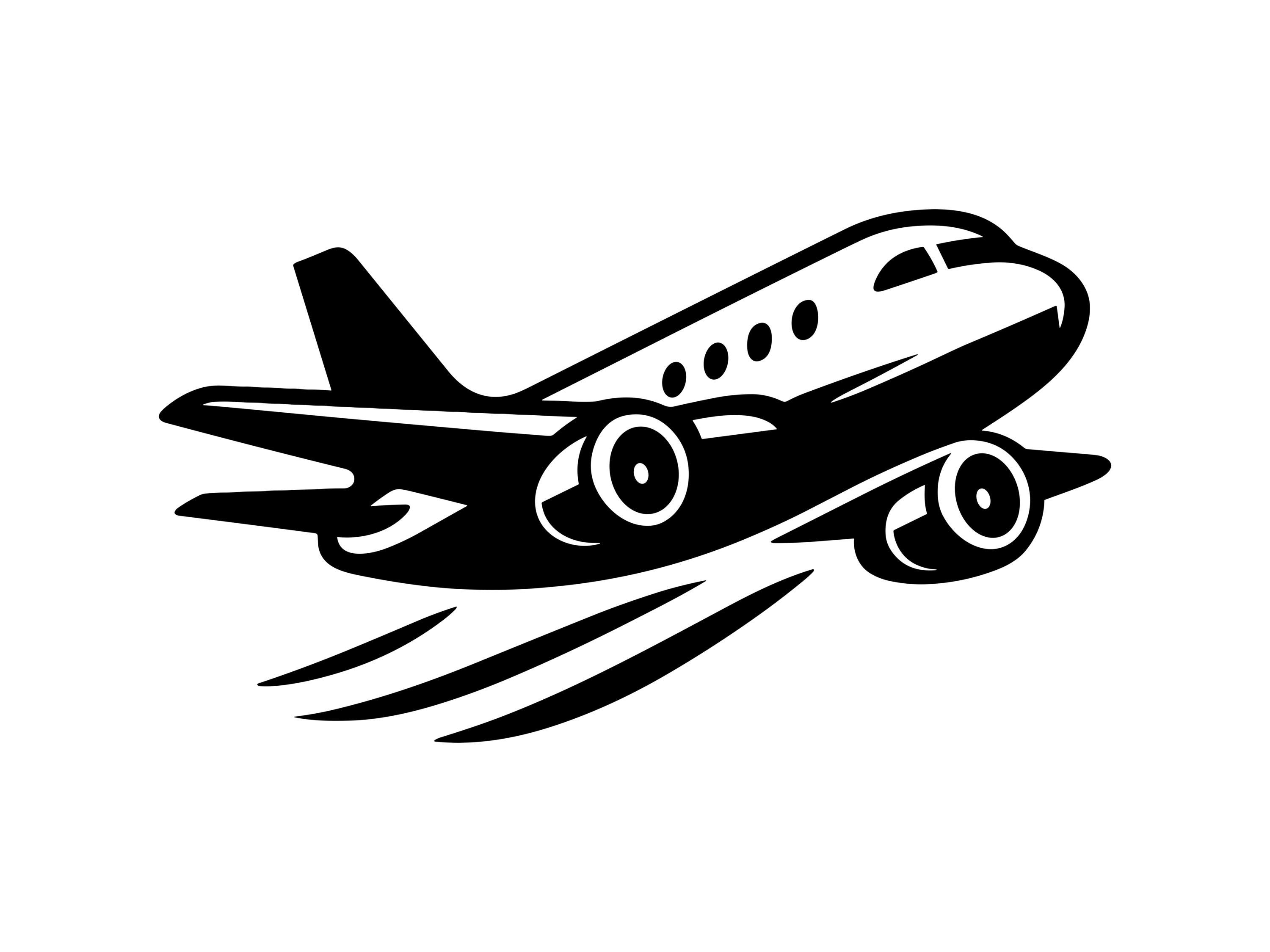 Airplane SVG - Travel Adventure Aviation Plane Ride Trip Journey Flight ...