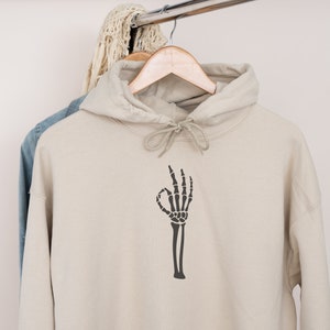 Skeleton Hand Okay SVG, Skeleton Hand Silhouette, Okay Hand Sign ...