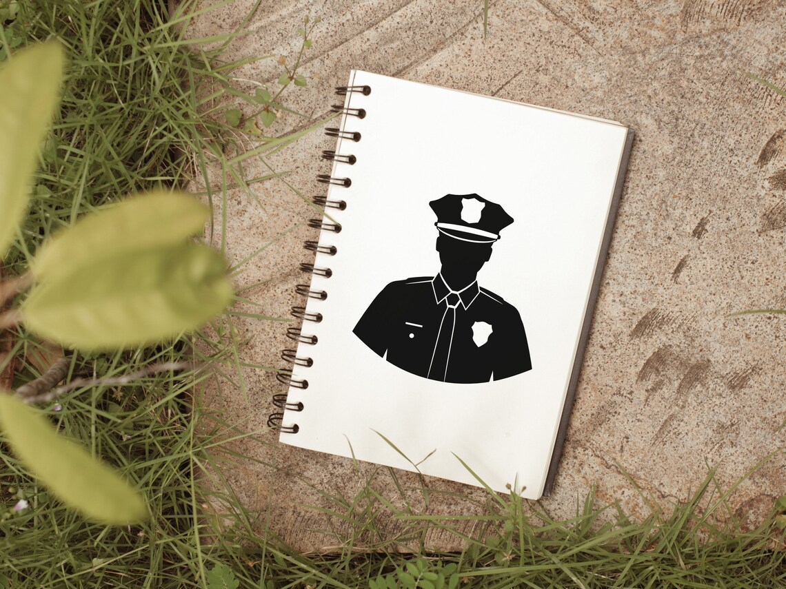 Police Officer SVG - Cop Law Enforcement Policeman Printable Clip Art ...