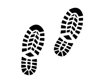 Hiking Boot Prints SVG, PNG, EPS, Jpg Instant Digital Download - Etsy