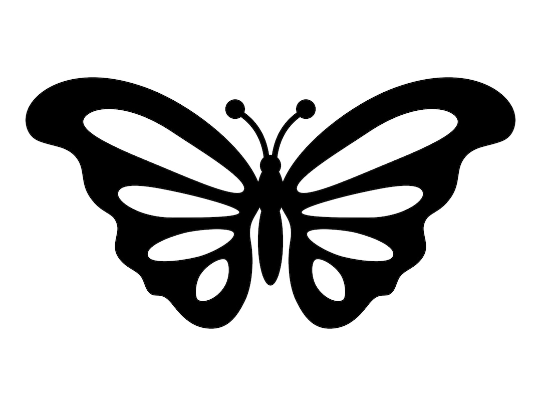 Butterfly Svg Butterfly Silhouette Butterfly Clipart Butterfly Cut