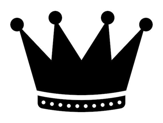 Black Crown Clip Art