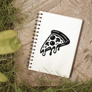 Pizza Slice SVG - Food Lover Fast Food Cheesy Pizza Kitchen Decor ...