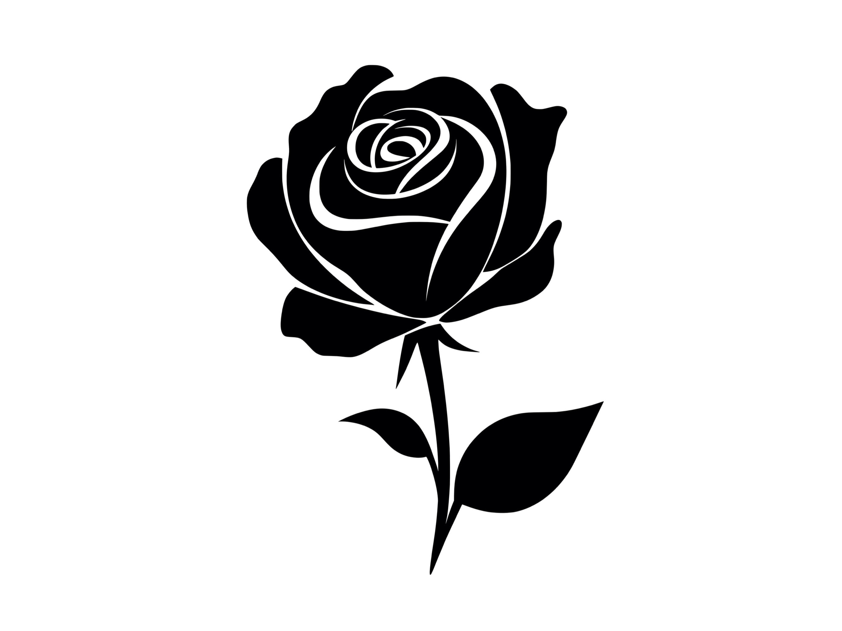 Rose SVG Rosebud Flower Blossom Plants Nature Floral - Etsy