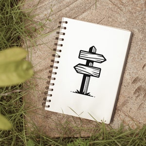 Wooden Sign Post SVG - Trail Marker Direction Arrow Sign Printable Clip ...