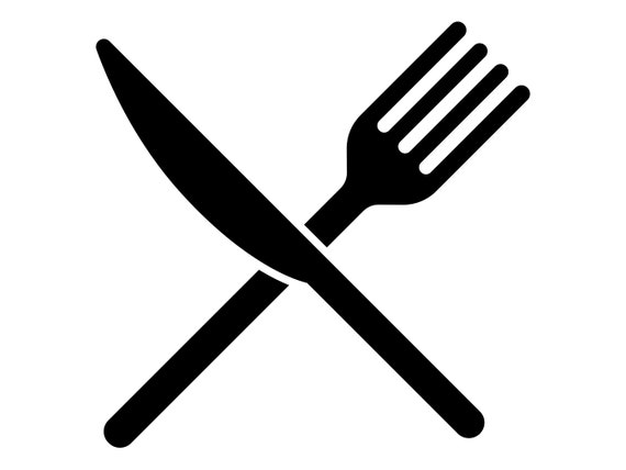 Gabel Und Messerzeichnung