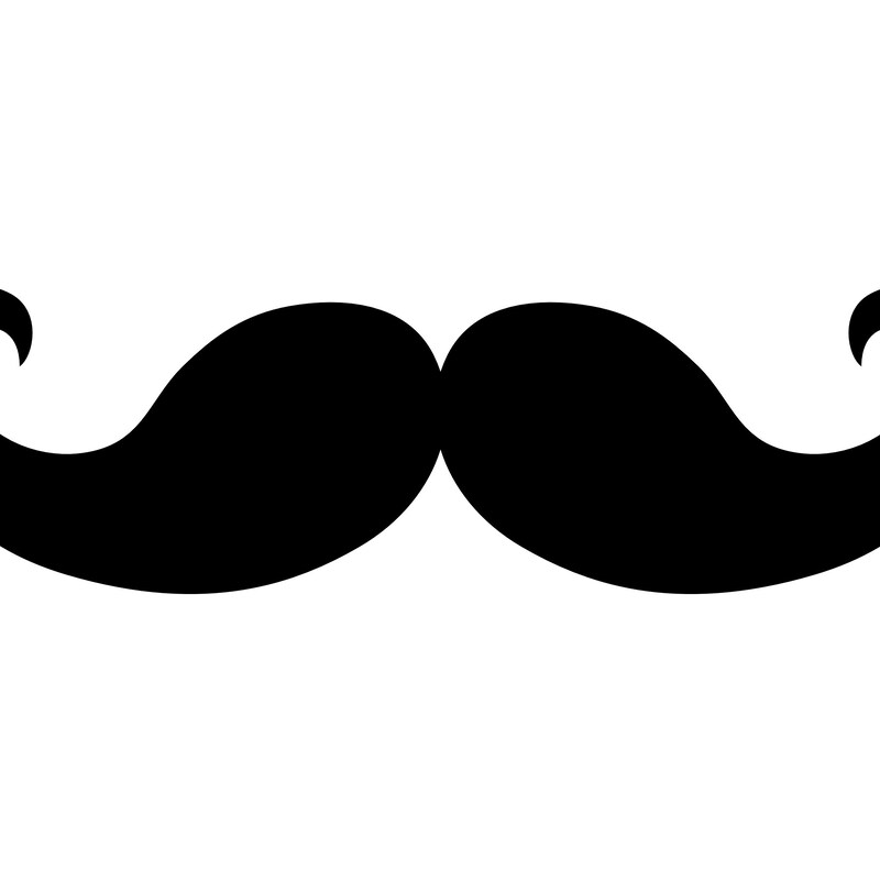 Mustache Decal - Etsy