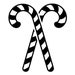 Candy Canes SVG - Christmas Candy Decorative Candy Cane Printable Clip ...