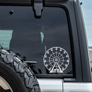 Ferris Wheel SVG - Fairground Amusement Ride State Fair Silhouette ...