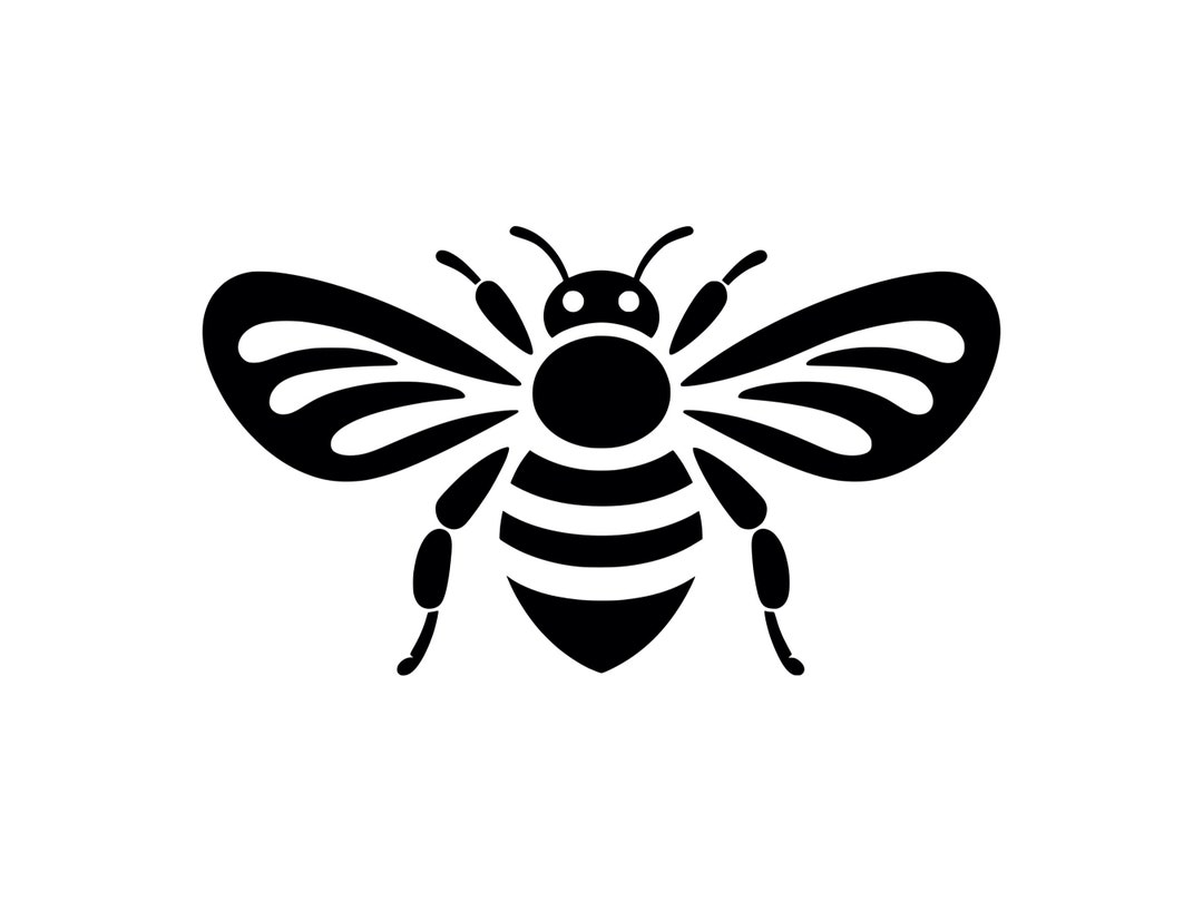 Bee SVG - Honey Bee Insect Bumble Bee Pollinator Wildlife Silhouette ...