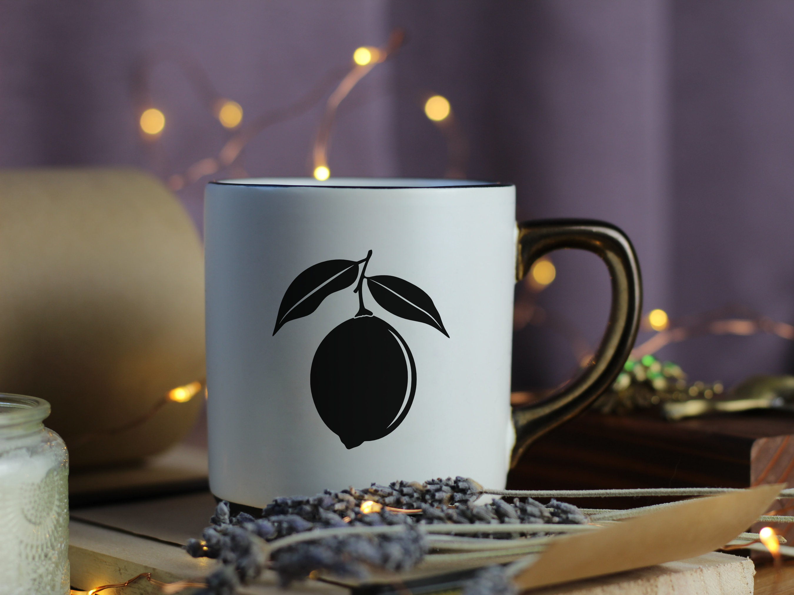 Lemon SVG - Citrus Fruit Lime Lemon Tree Branch Silhouette Clip Art Cut ...