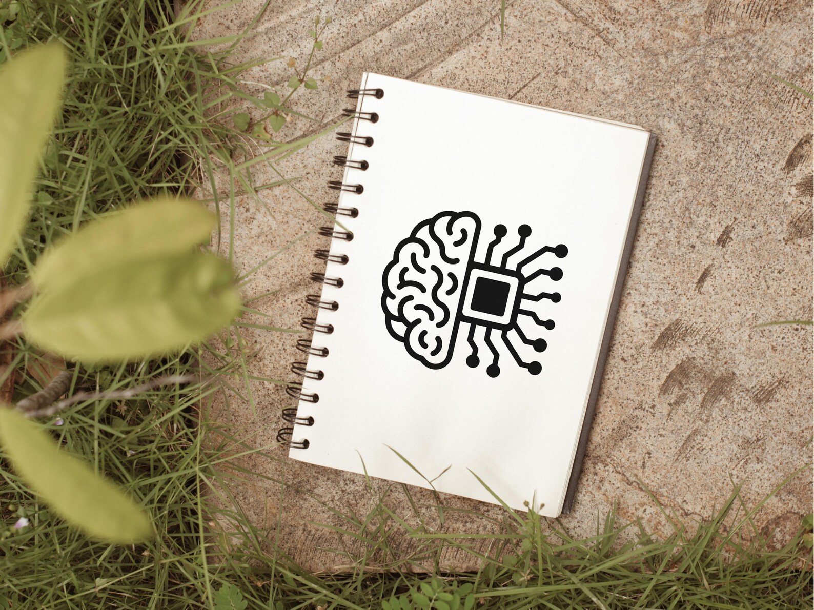 AI Brain SVG - Artificial Intelligence Machine Learning Neural Network ...