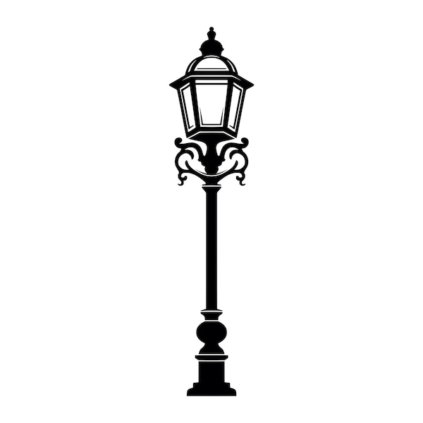 Street Lamp Decal - Etsy