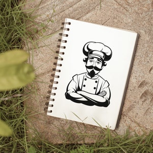 Chef SVG - Restaurant Cook Culinary Chef Food Cooking Printable Clip ...