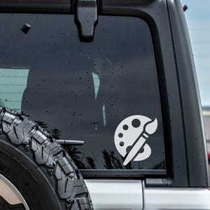 Paint Brush Palette SVG - Painter Artist Palette Painting Printable ...