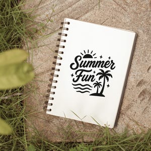Summer Fun SVG - Beach Vacation Tropical Holiday Palm Tree Sun Quote ...