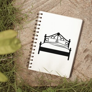 Bed SVG - Queen Size Bed Sleep Rest Silhouette Clip Art Cut File ...