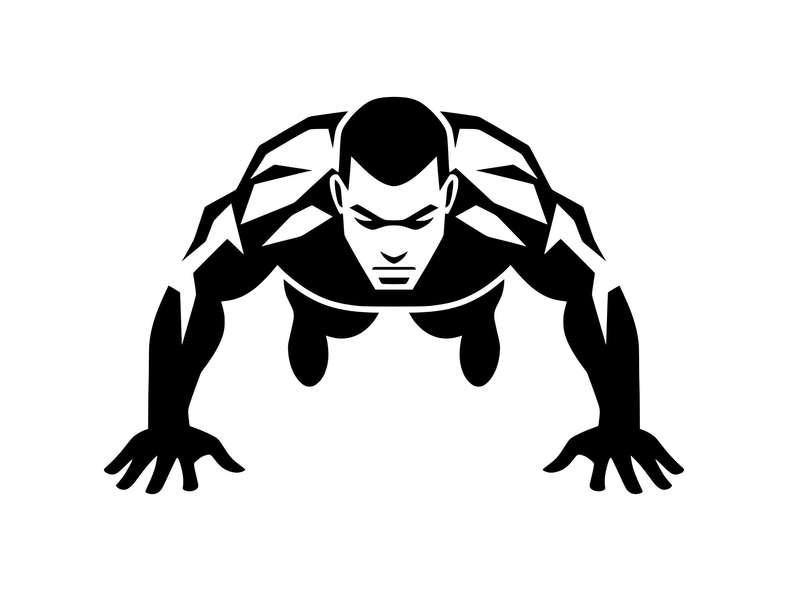 Pushups SVG Fitness Gym Workout Body Building Exercise - Etsy