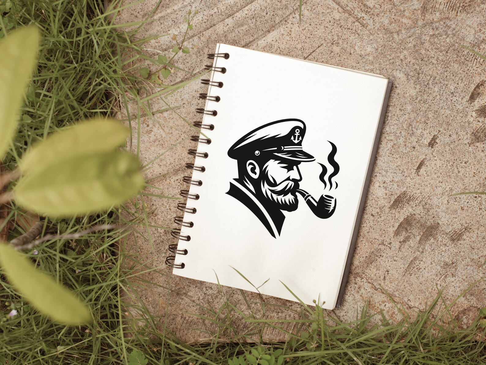 Sea Captain SVG Sailor Skipper Fisherman Ship Captain Silhouette Clip ...