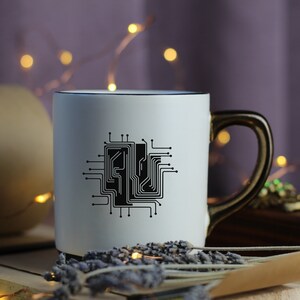 Circuit Board SVG - Motherboard Microchip Electronic Tech Silhouette ...