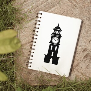 Clock Tower SVG - Historic Town Building Architecture Silhouette Clip ...