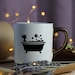 Bubble Bath SVG - Woman Relaxing in Bathtub Wellness Spa Silhouette ...