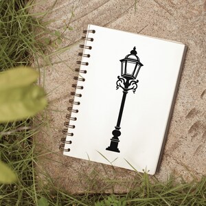 Lamp Post SVG - Vintage Victorian Street Lamp Park Light Printable Clip ...