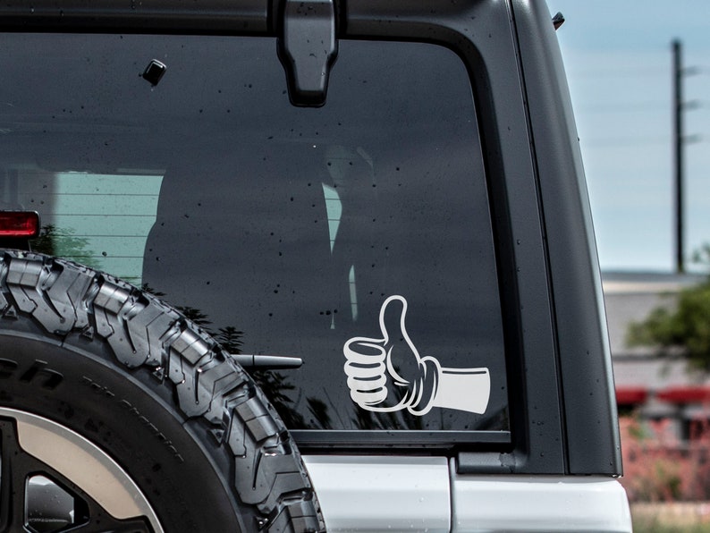 Thumbs up SVG - Retro Cartoon Hand Sign Gesture Printable Clip Art Cut ...