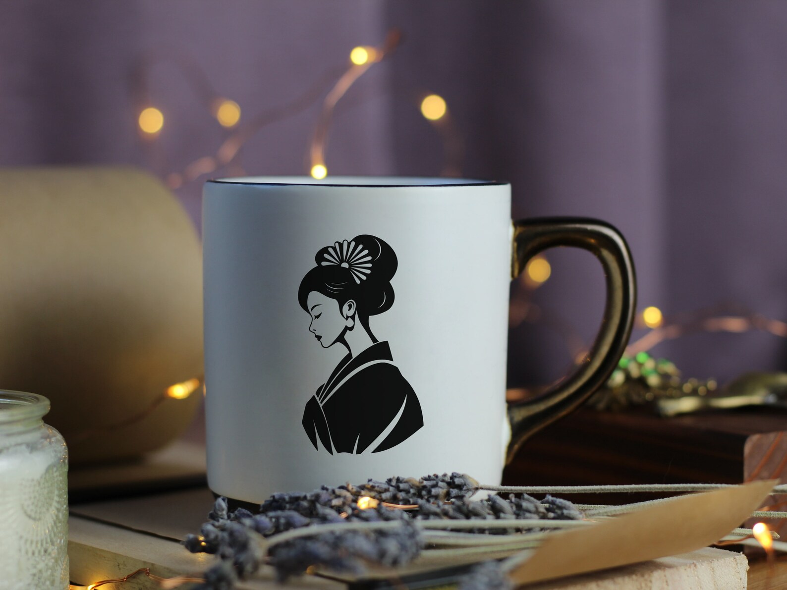 Traditional Asian Woman SVG - Chinese Japanese Woman Silhouette Clip ...