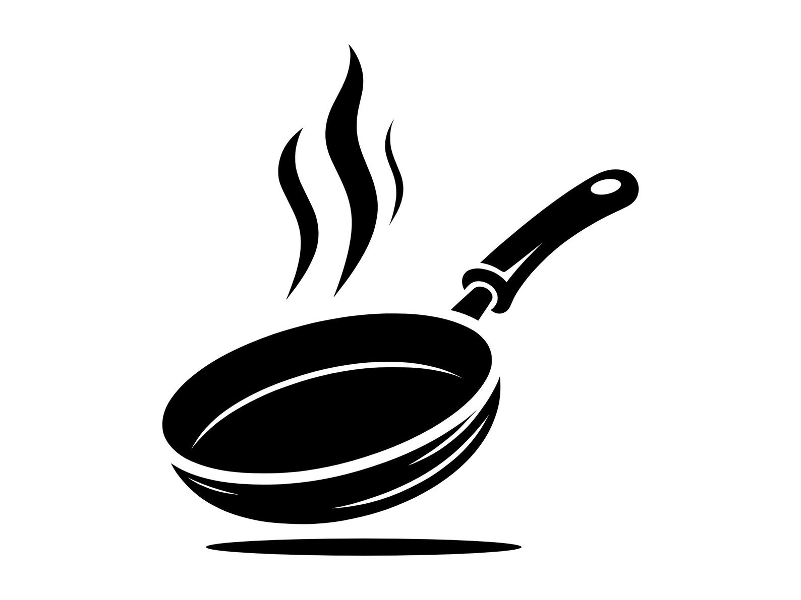 Frying Pan SVG - Cookware Skillet Chef Cooking Pan Printable Clip Art ...