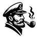 Sea Captain SVG - Sailor Skipper Fisherman Ship Captain Silhouette Clip ...