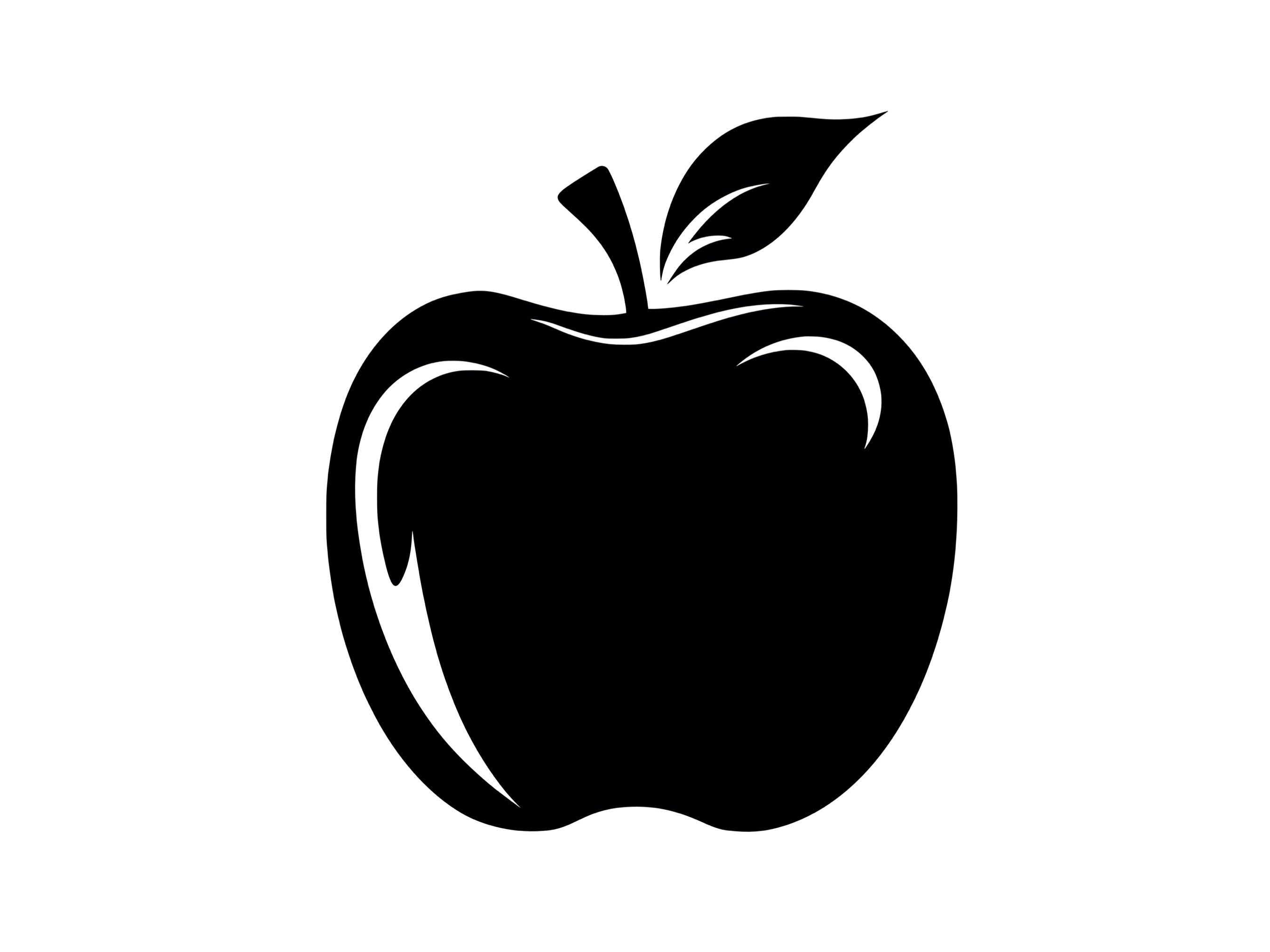 Apple SVG - Apple Tree Fruit Healthy Food Printable Clip Art Cut File ...
