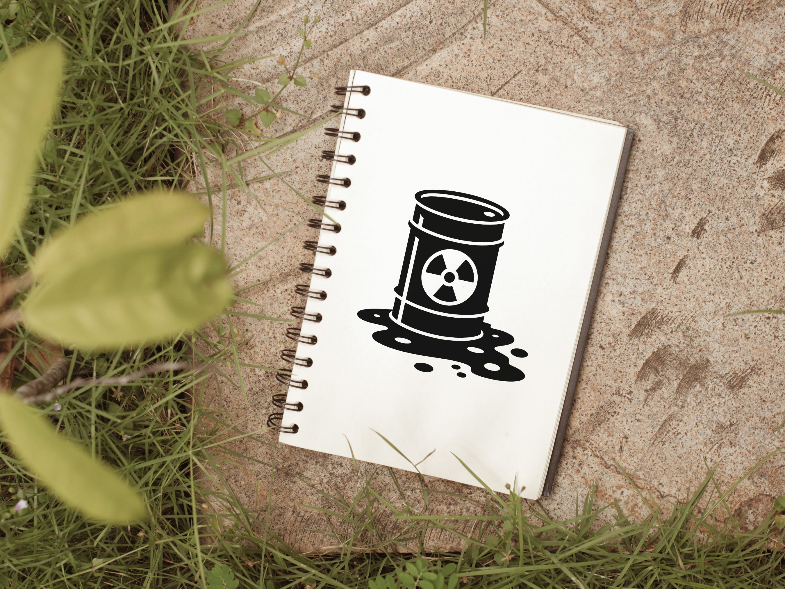 Toxic Waste SVG - Nuclear Waste Radioactive Barrel Pollution Printable ...