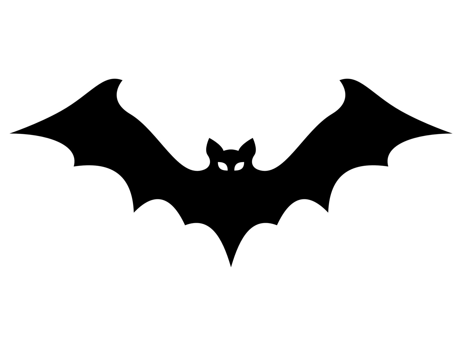Bat Halloween Flying Bat Scary Horror Bat Wings Animal Instant Download ...