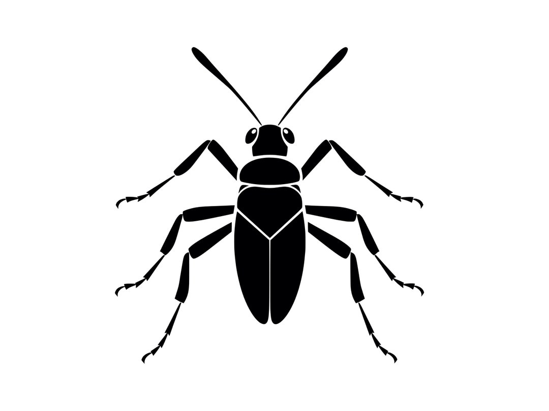 Cricket SVG - Grasshopper Insects Wildlife Silhouette Clipart Cut File ...
