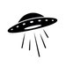 UFO SVG - Alien Space Ship Flying Saucer Silhouette Clipart Cut File ...