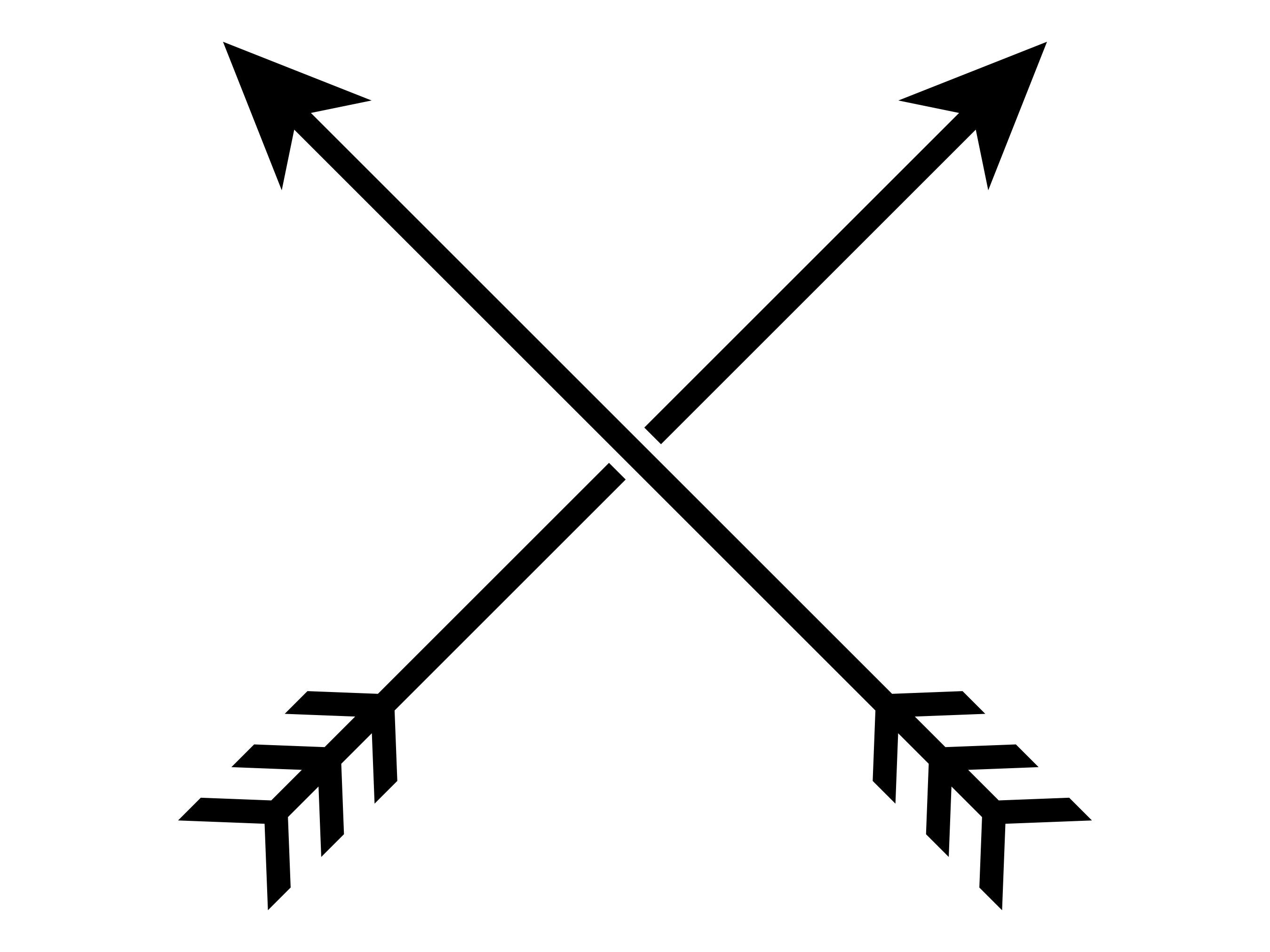 Arrows SVG, Arrow Silhouette, Bow and Arrow Clipart, Hunting Arrows Cut ...