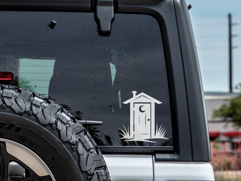 Outhouse SVG - Outdoor Toilet Shack Rural Cabin Cottage Silhouette Clip ...