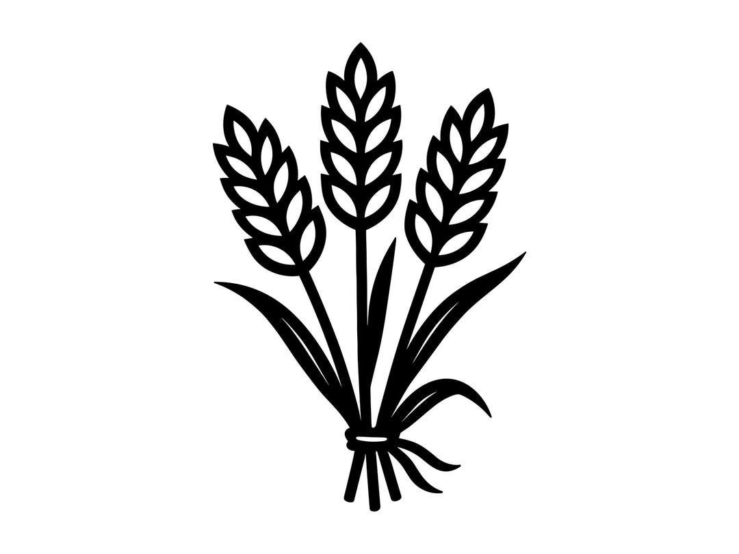 Wheat Bundle SVG - Farmhouse Decor Fall Harvest Country Kitchen Rustic ...