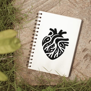 Human Heart SVG - Human Biology Anatomy Medical Health Silhouette Clip ...