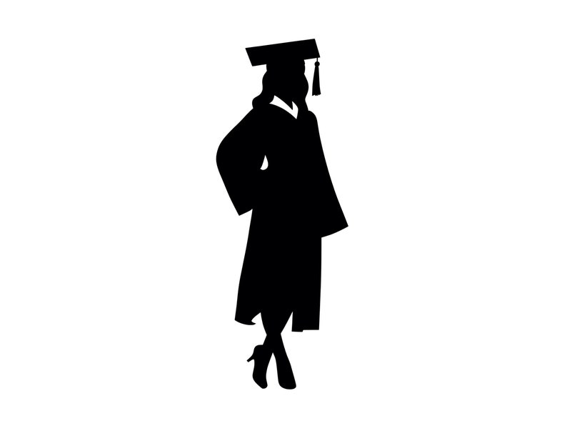 Graduation Student SVG College Graduation Ceremony - Etsy