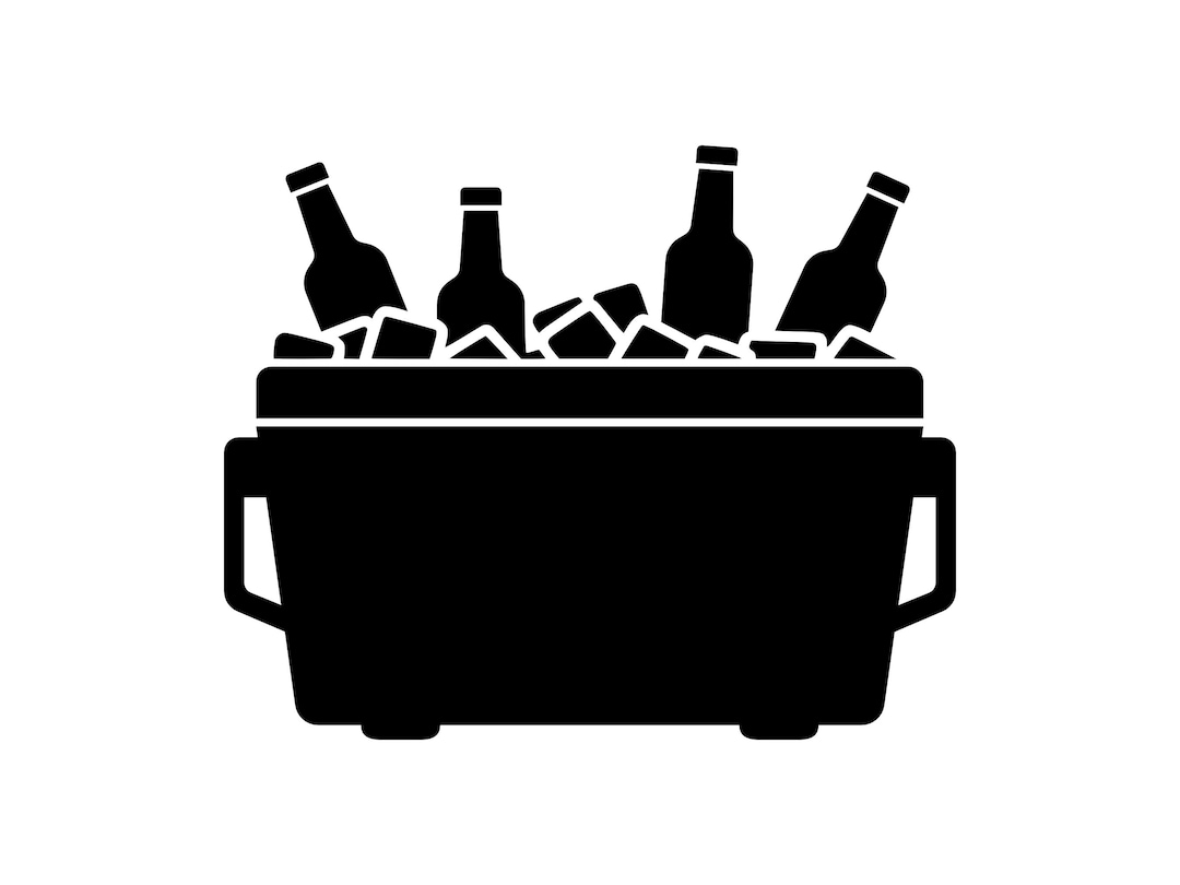 Cooler SVG - Esky Icebox Cold Drinks Beer Soda Picnic BBQ Printable ...