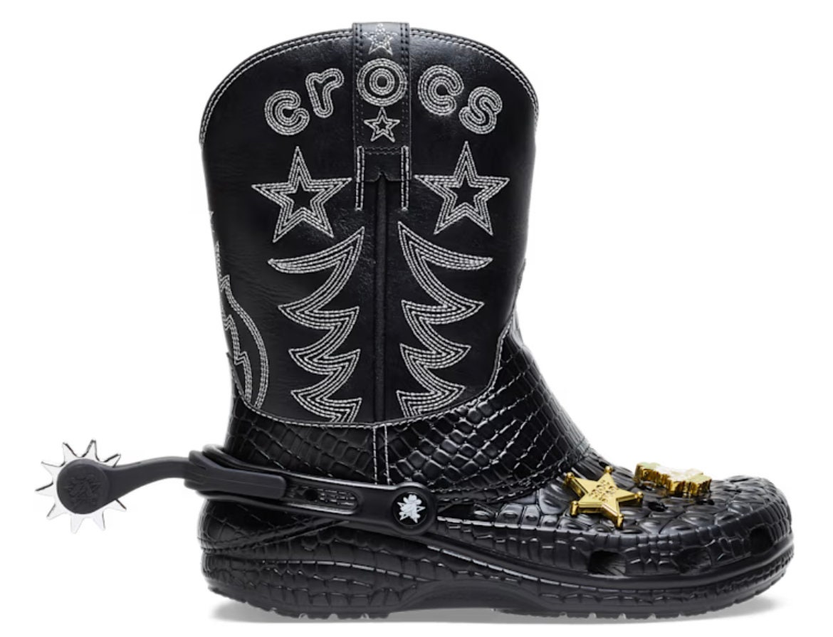 Croots Crocs Cowboy Boots - Etsy