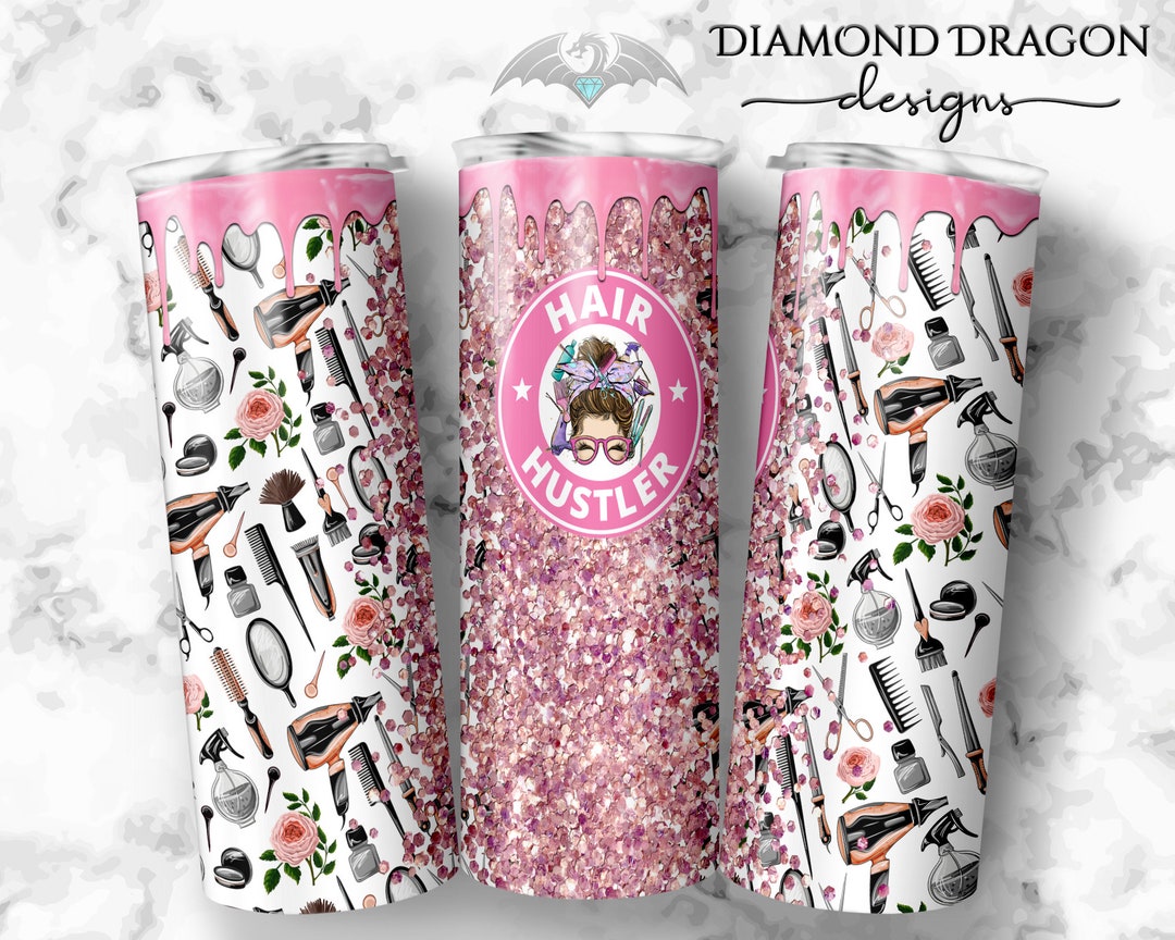 Hair Stylist Sublimation Wrap Design, Hair Hustler Sublimation Wrap ...