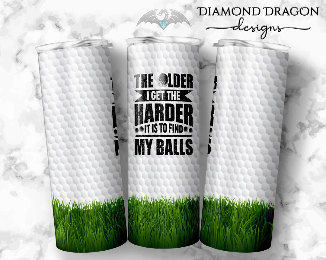 Golf Sublimation Design, Golf Ball Sublimation Tumbler Wrap Design ...